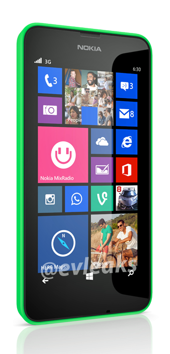 首款WP8.1新机? 诺基亚Lumia 630曝光|诺基亚|Lumia|WP8.1_手机_新浪科技_新浪网