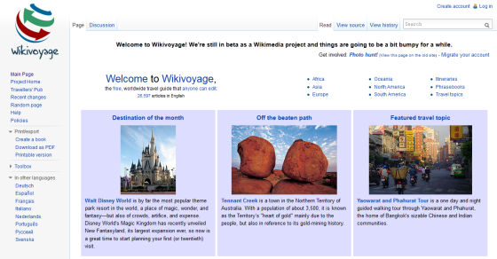 维基百科基金会将推旅游网站Wikivoyage|Wikivoyage|网站|百科_互联网_科技时代_新浪网