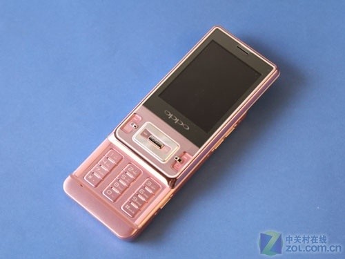 首款粉色滑盖 时尚OPPO A201精美图赏(2)_手机_科技时代_新浪网
