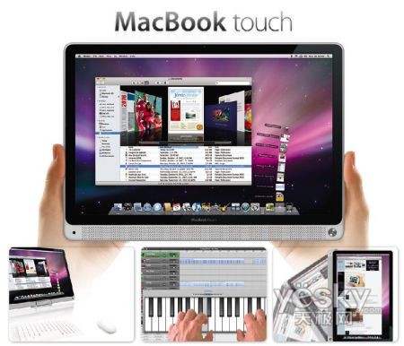 Tablet Mac苹果平板笔记本未来设计曝光_笔记本_科技时代_新浪网