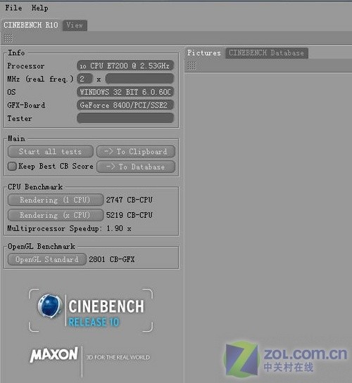 常用CPU测试软件 CINEBENCH应用简析_笔记本_科技时代_新浪网