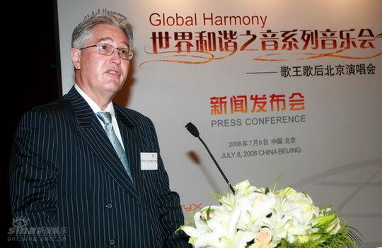 图文：世界和谐之音-IMG Artists董事总经理 Wray Armstrong_影音娱乐_新浪网