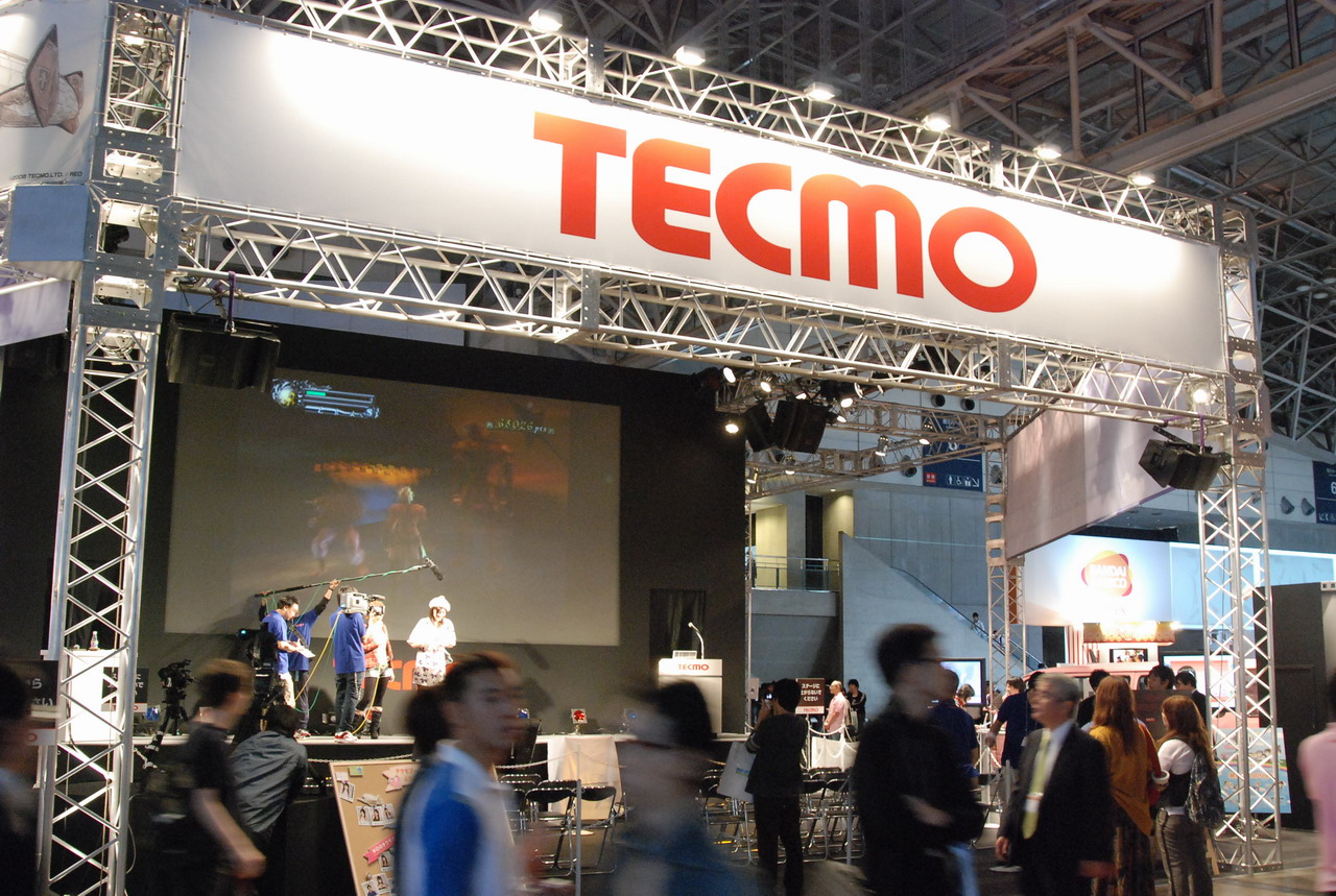 TGS 2008首日TECMO展台图片报道(10)_游戏新闻__电视游戏_新浪游戏_新浪网